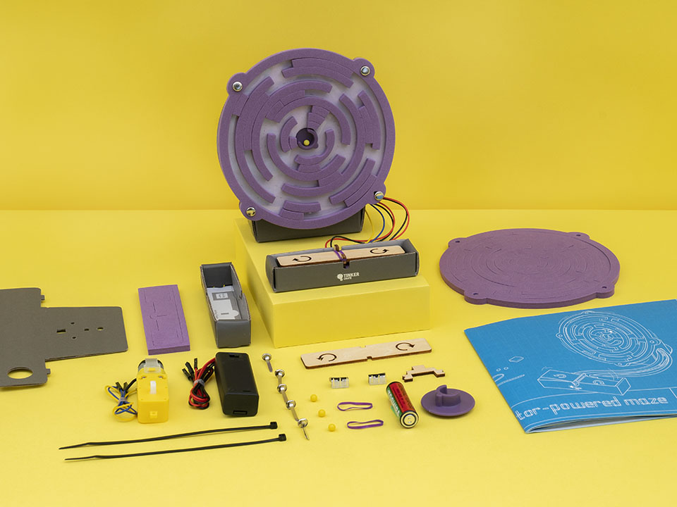 Motor Powered Maze | KiwiCo